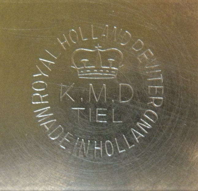 Merkteken tin zoeken? | Tin verkopen? >Tinverzamelaar!